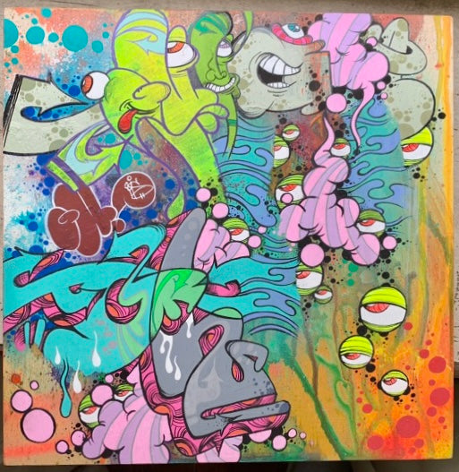 GHOST ORIGINAL CANVAS (12X12) PIECE SERIES 2023 # 20 – RIS SHOP